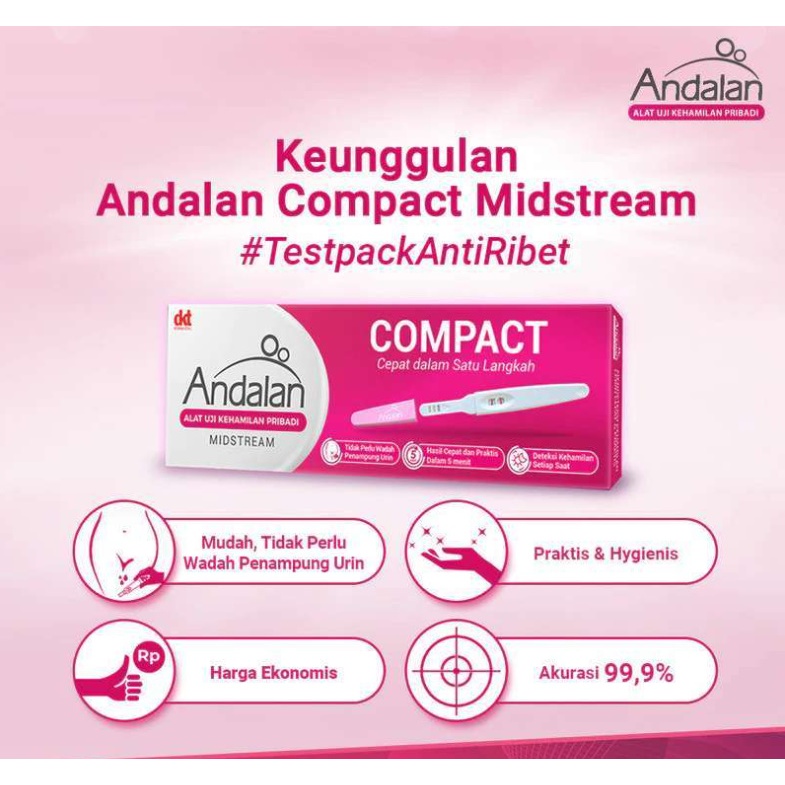 Jual Andalan Compact Tes Kehamilan | Shopee Indonesia