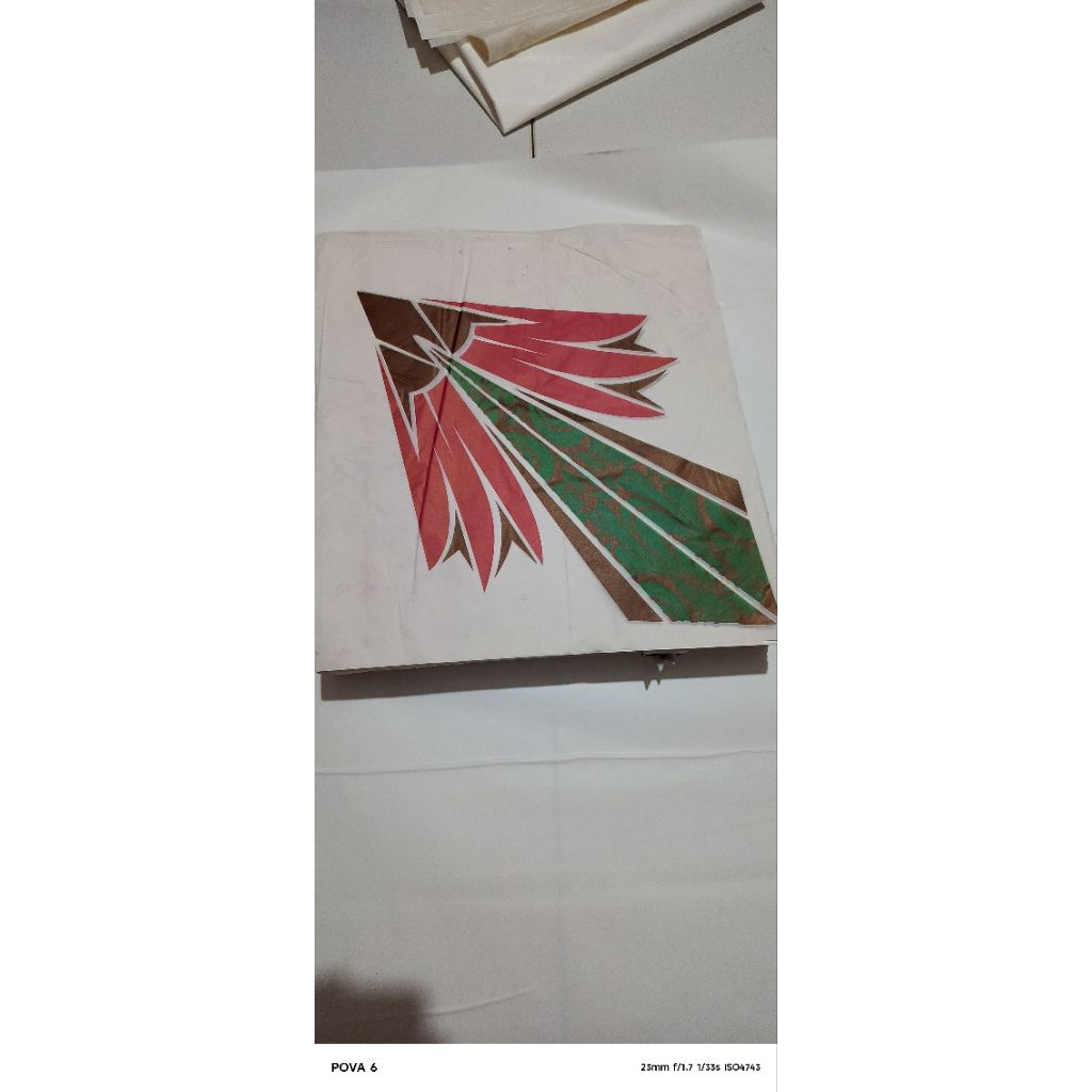 Jual kertas layang cetak sukoi ukuran 41x40 baran litho printing harga ...