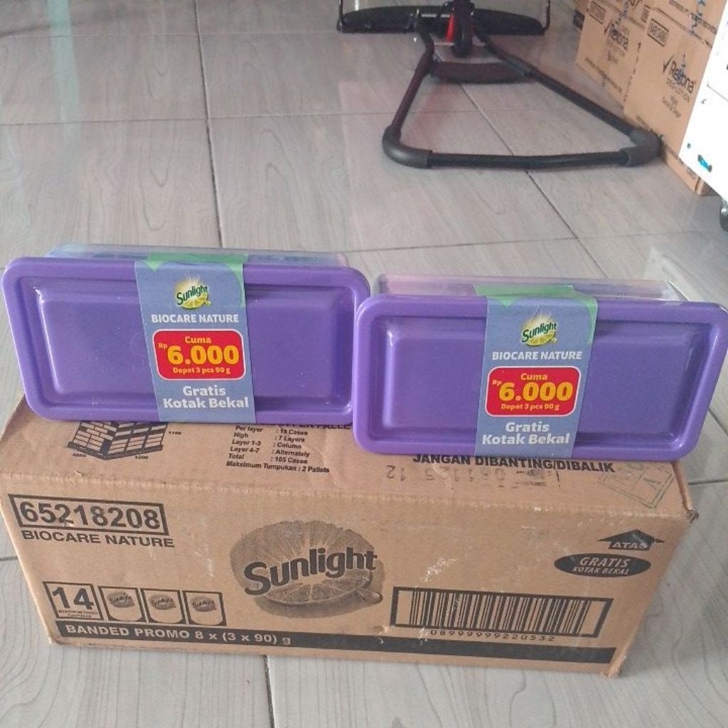 Jual Sunlight box isi 3pcs biocare nature 90ml(1karton) | Shopee Indonesia