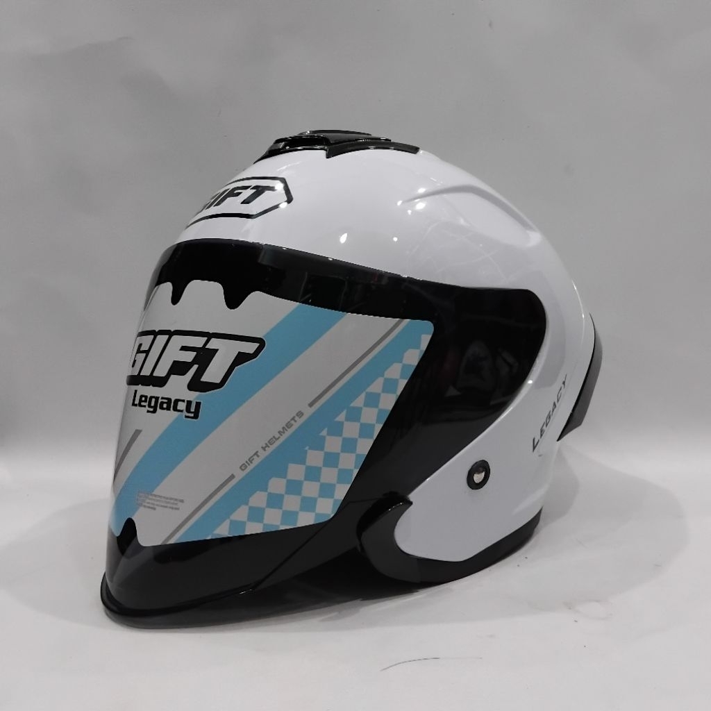 Jual HELM GIFT LEGACY SINGLEVISOR WARNA SOLID SNI | Shopee Indonesia