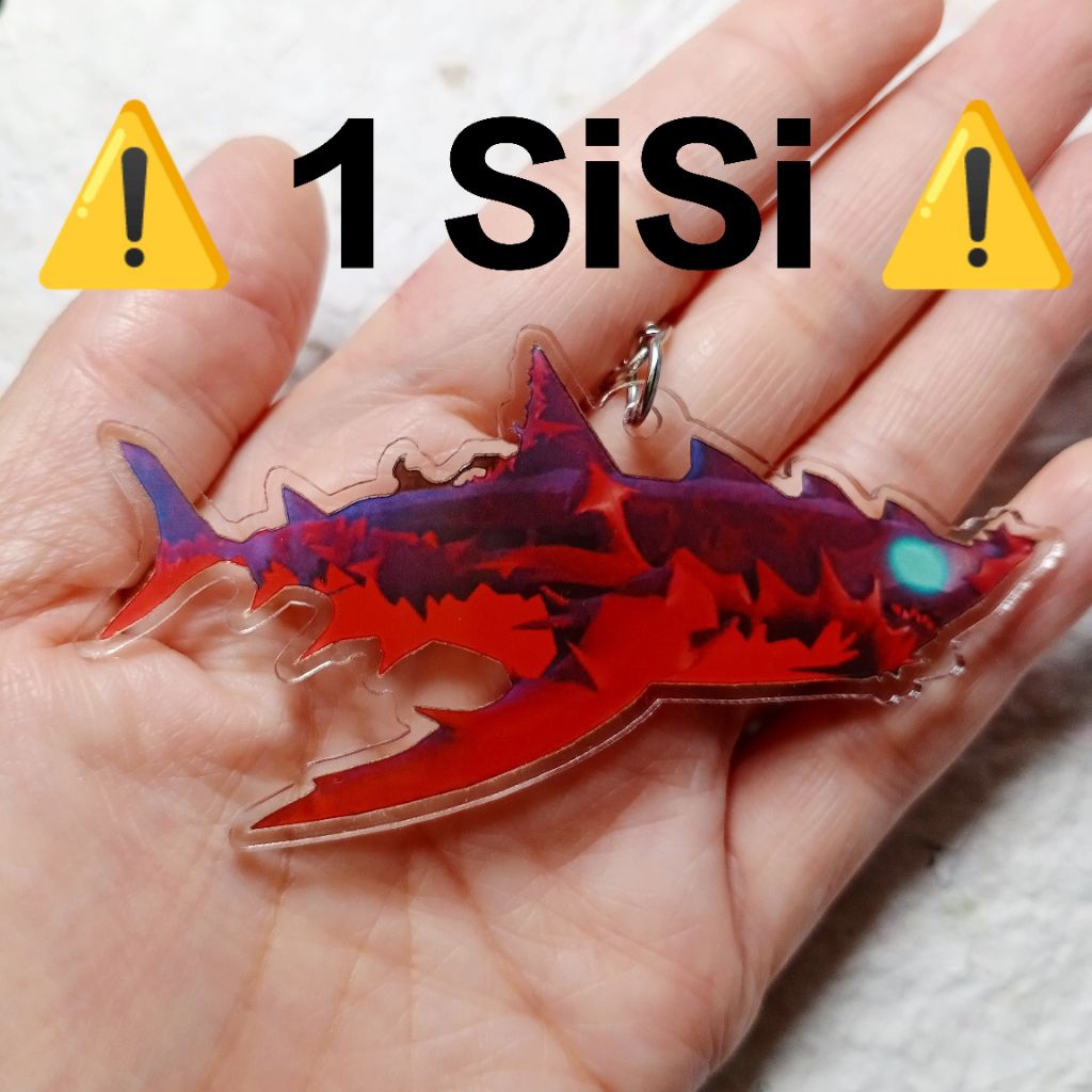Jual ganci BLOODMOON Mega FROSTBORN Shark Fish It keychain frost born ...