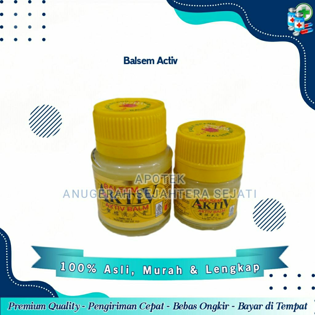 Jual Balsem Aktiv Lang / 20gr 40gr / Per Pcs / PT. Eagle Indo Pharma ...