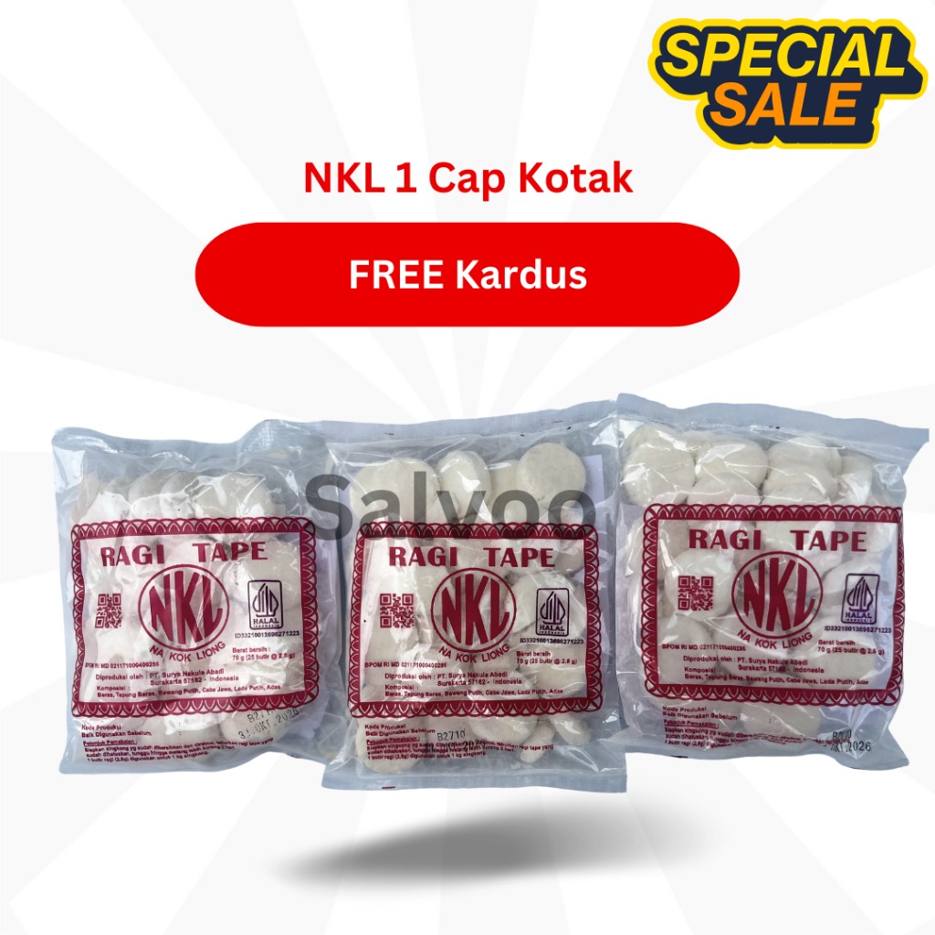 Jual Ragi tape NKL Original | Ragi Fermentasi | Pakan Semut Jepang ...