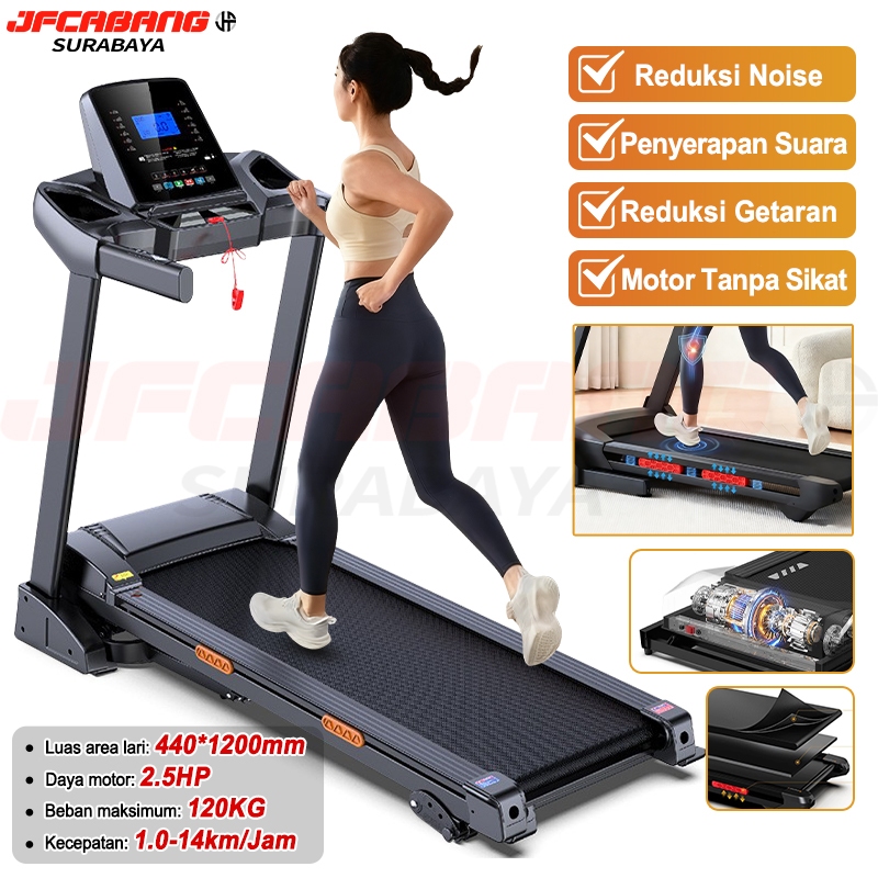 Jual Running Mat Listrik Lipat Treadmill/Treadmill Multifungsi ...