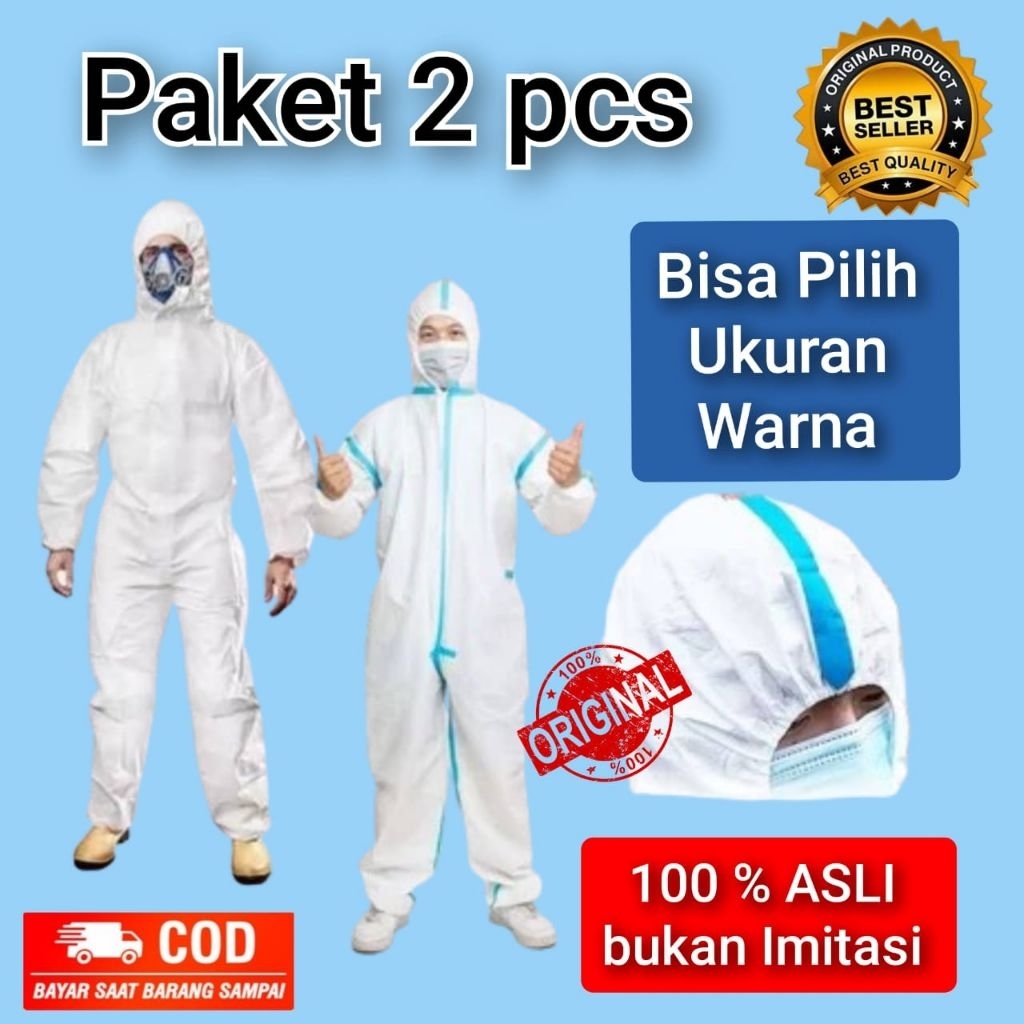 Jual Mantel APD Hazmat Covid Original / Jas Hujan APD Spotlight Asli ...