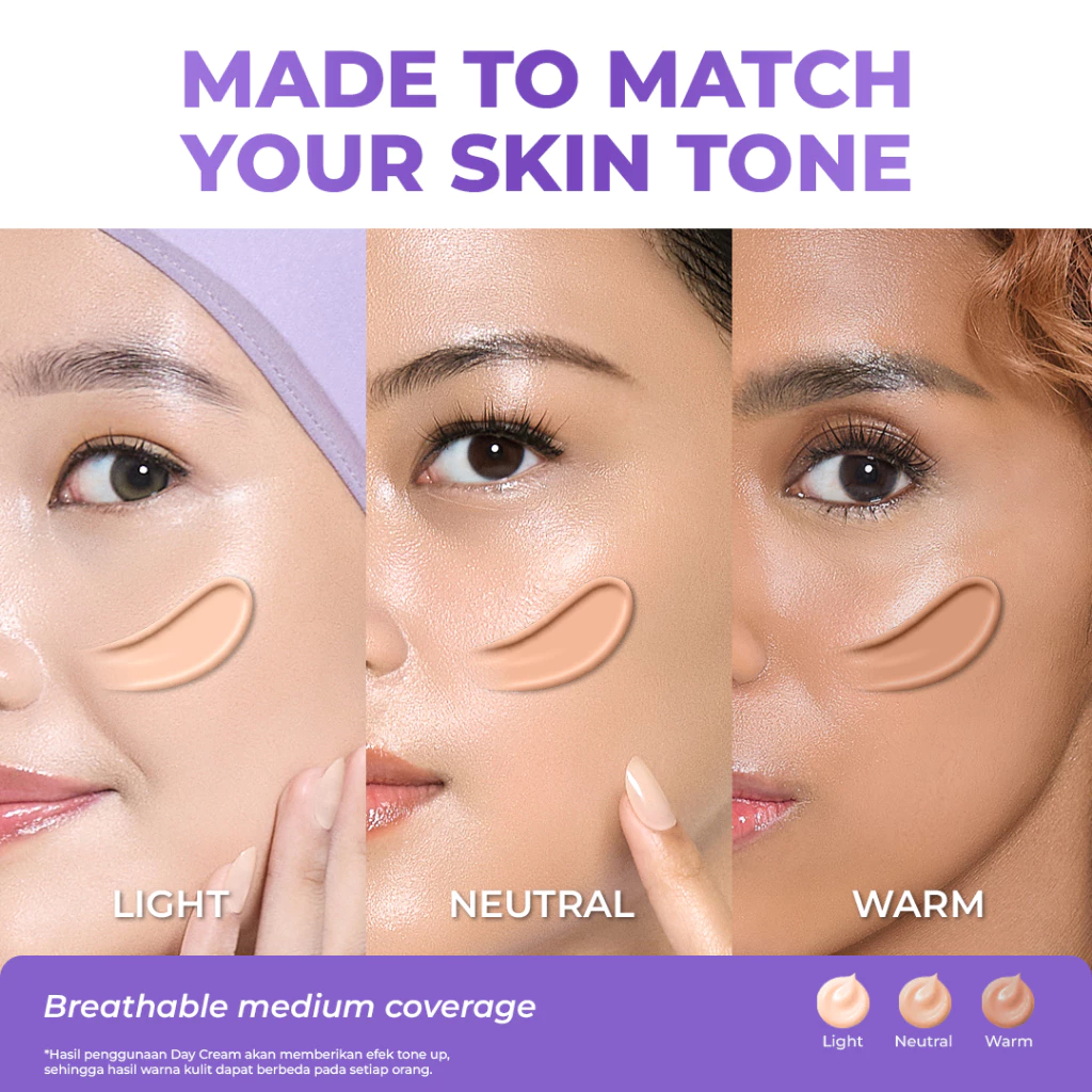 Jual FACETOLOGY Triple Care All Day Bright Cream All Varian | Shopee ...