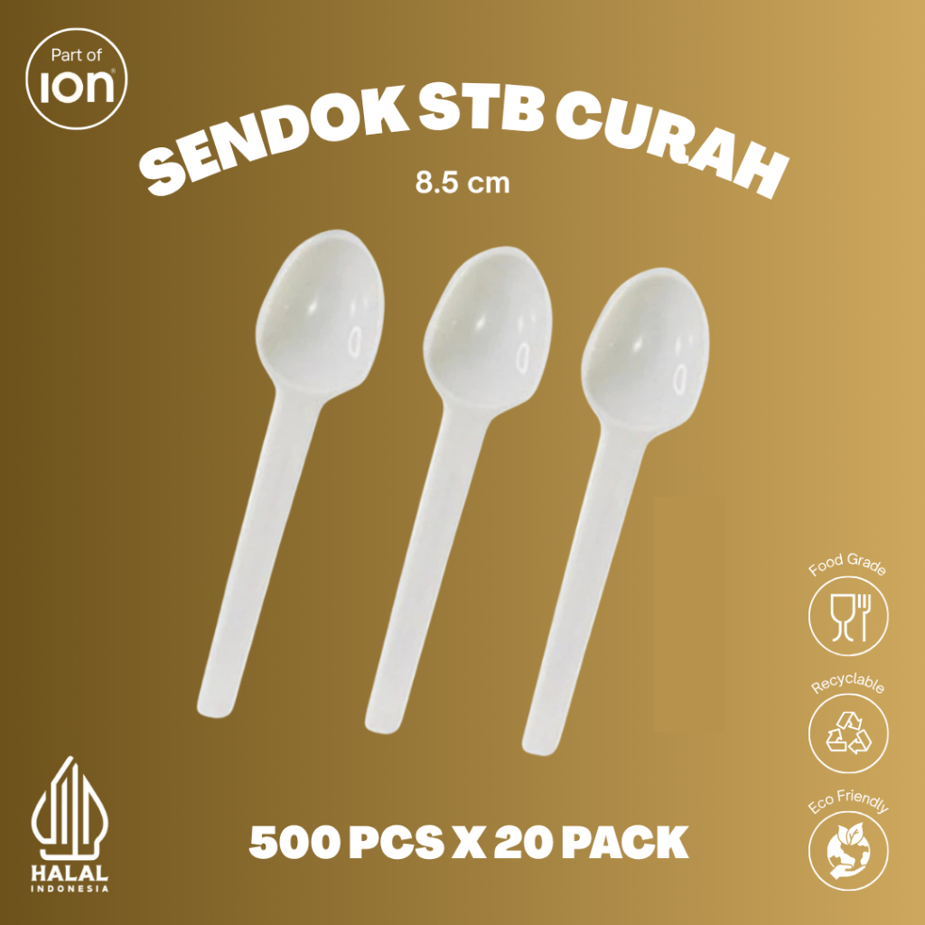 Jual Sendok STB 8,5cm @500pc / sendok plastik kecil mini agar puding es ...