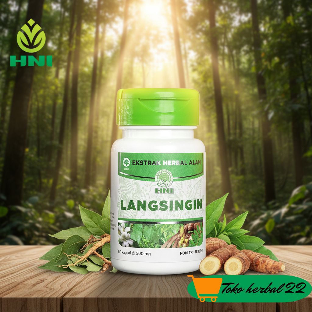 Jual Langsingin HNI Kapsul Herbal Peluruh Lemak Alami BPOM Halal Jaga ...