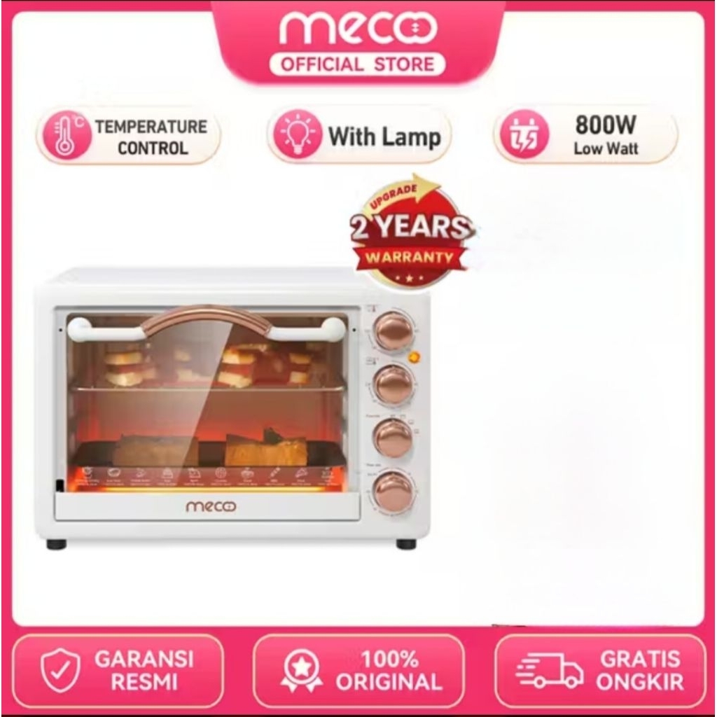 Jual mecoo oven elektrik low watt 300-400 watt 22 liter garansi 100% ...