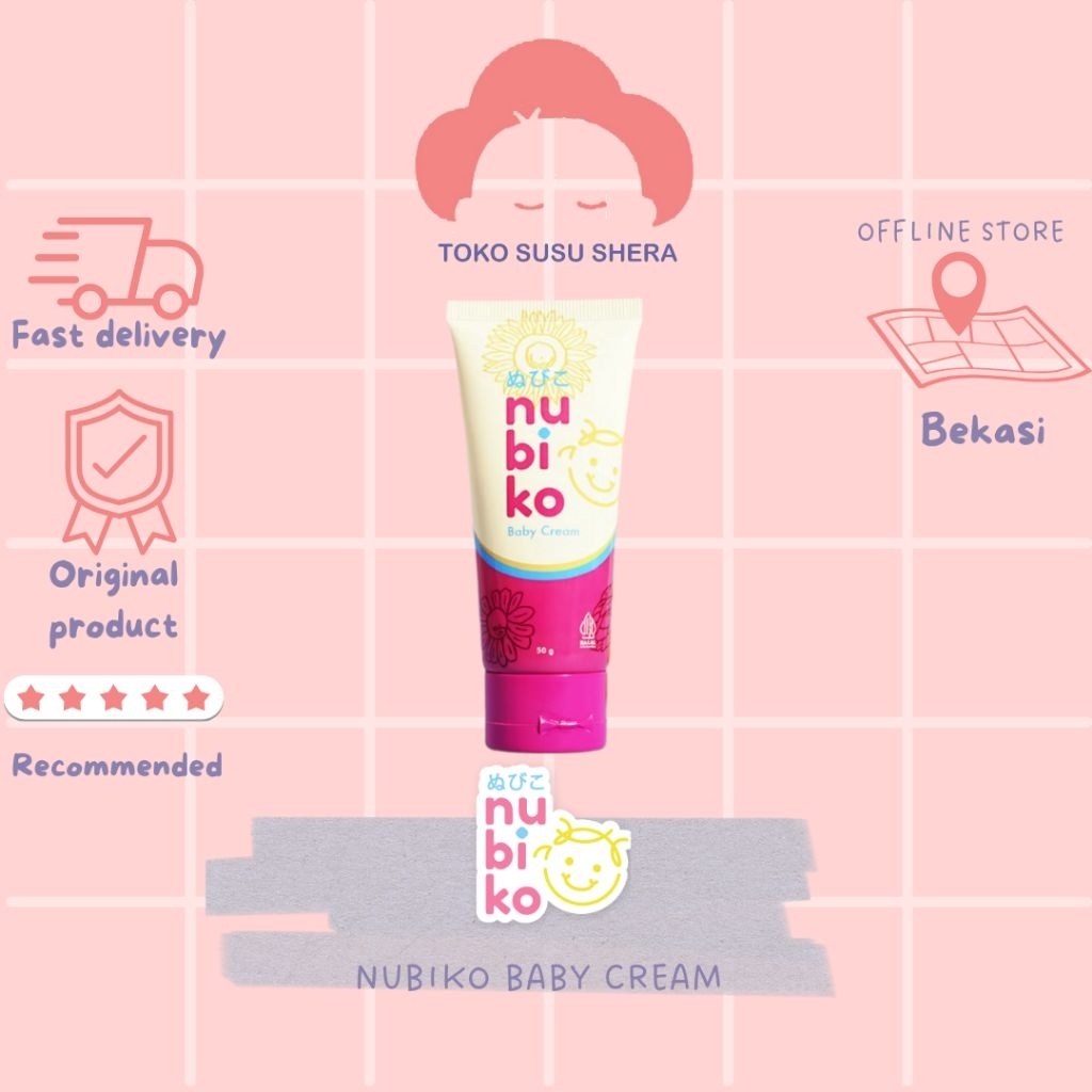 Jual NUBIKO BABY CREAM 50GR ED MEI 2026 | Shopee Indonesia