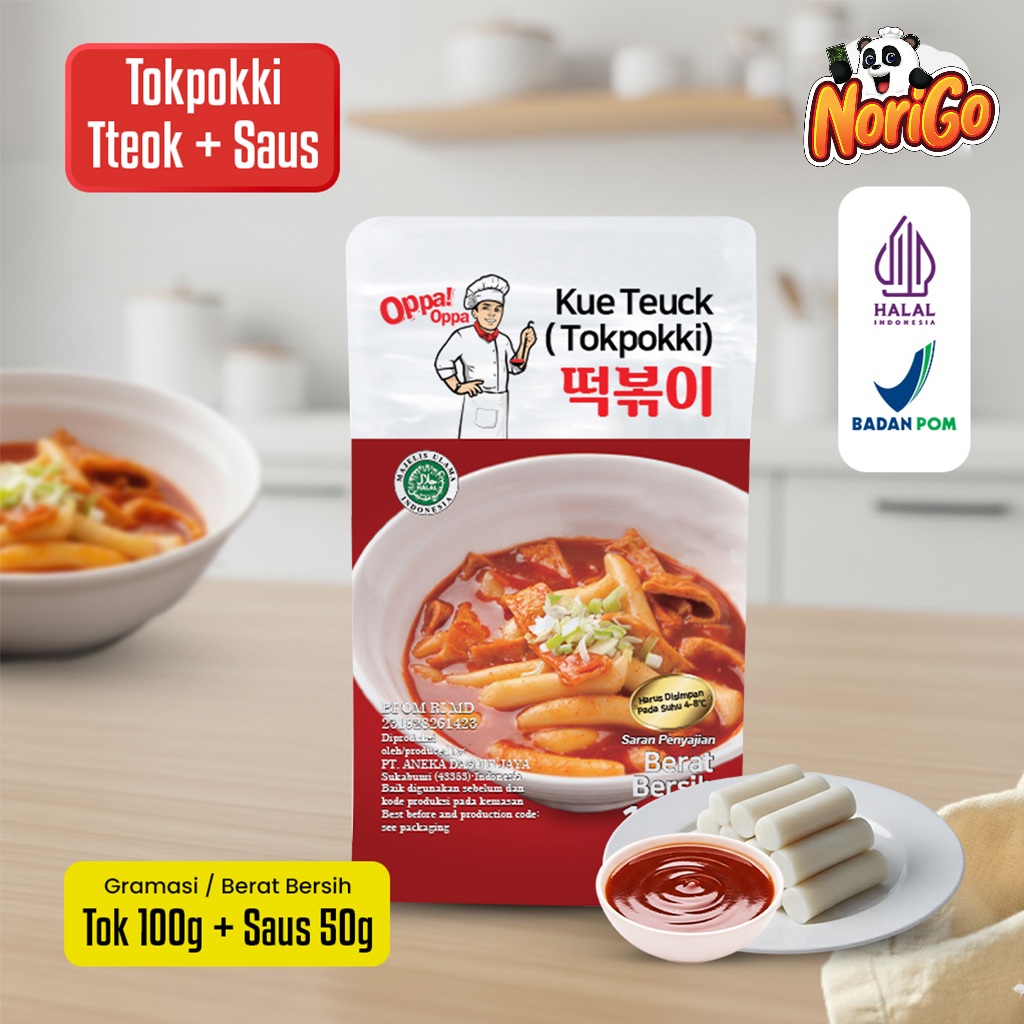 Jual Paket Tteokbokki tokpokki tokpoki topoki javasuperfood 100g + saus sauce tokpoki 50g instan ...