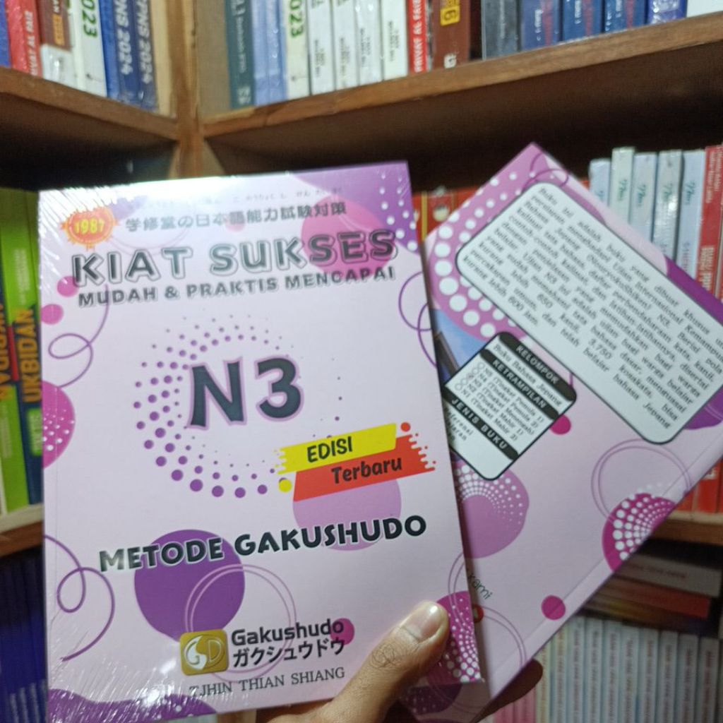 Jual Original Buku Kiat Sukses Mudah Dan Praktis Mencapai N3 Edisi ...