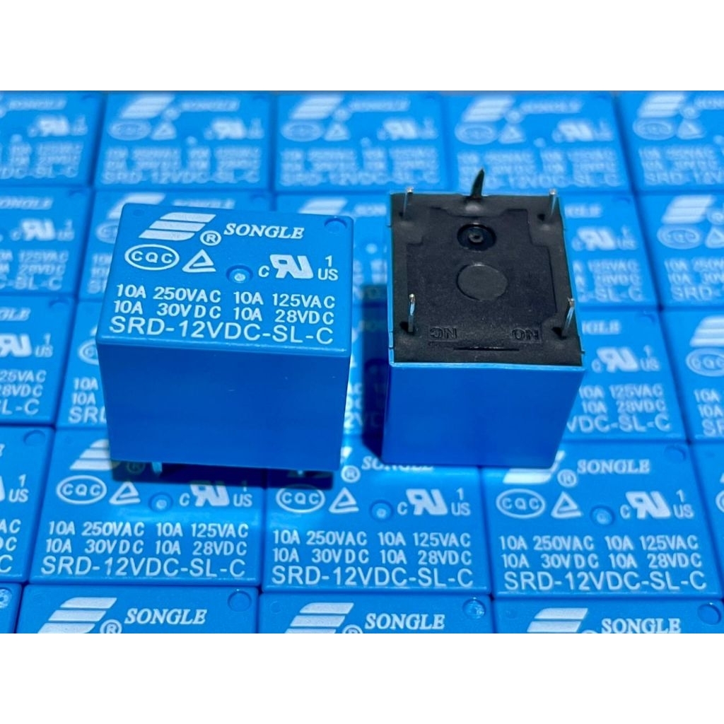 Jual Relay 12V 5 Pin 10A Biru | Shopee Indonesia