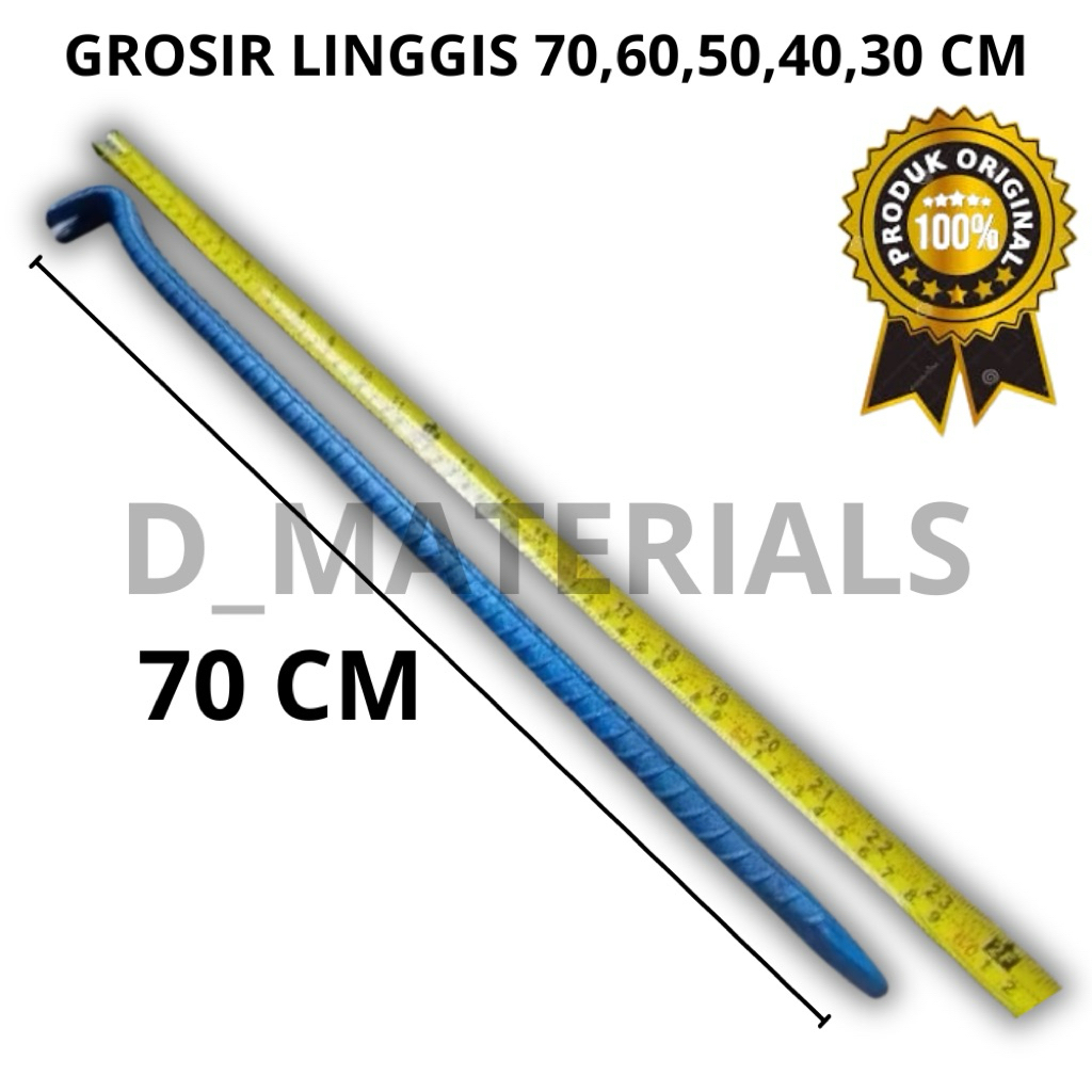 Jual Linggis Pencabut Paku 70,60,50,40,30 CM Linggis Besar- Kubut ...
