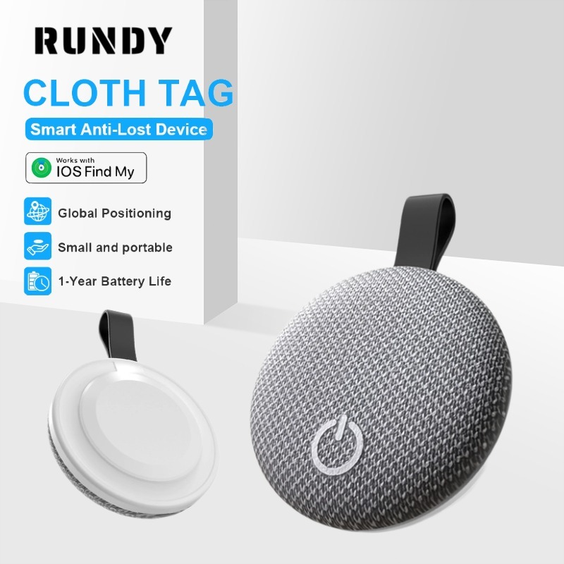 Jual RUNDY Bluetooth Anti-Lost Device with Fabric Strap - Light Gray ...