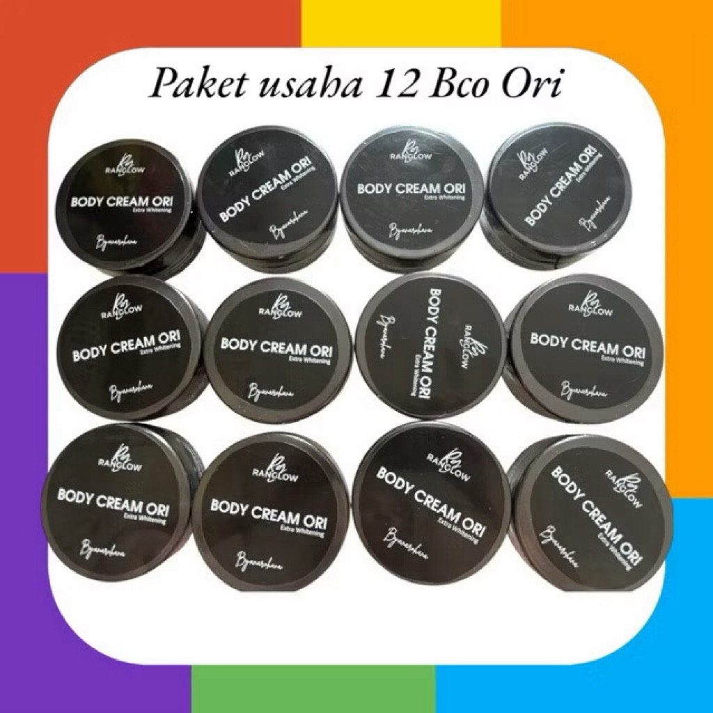 Jual BODY CREAM ORI PAKET USAHA 12 POT | Shopee Indonesia