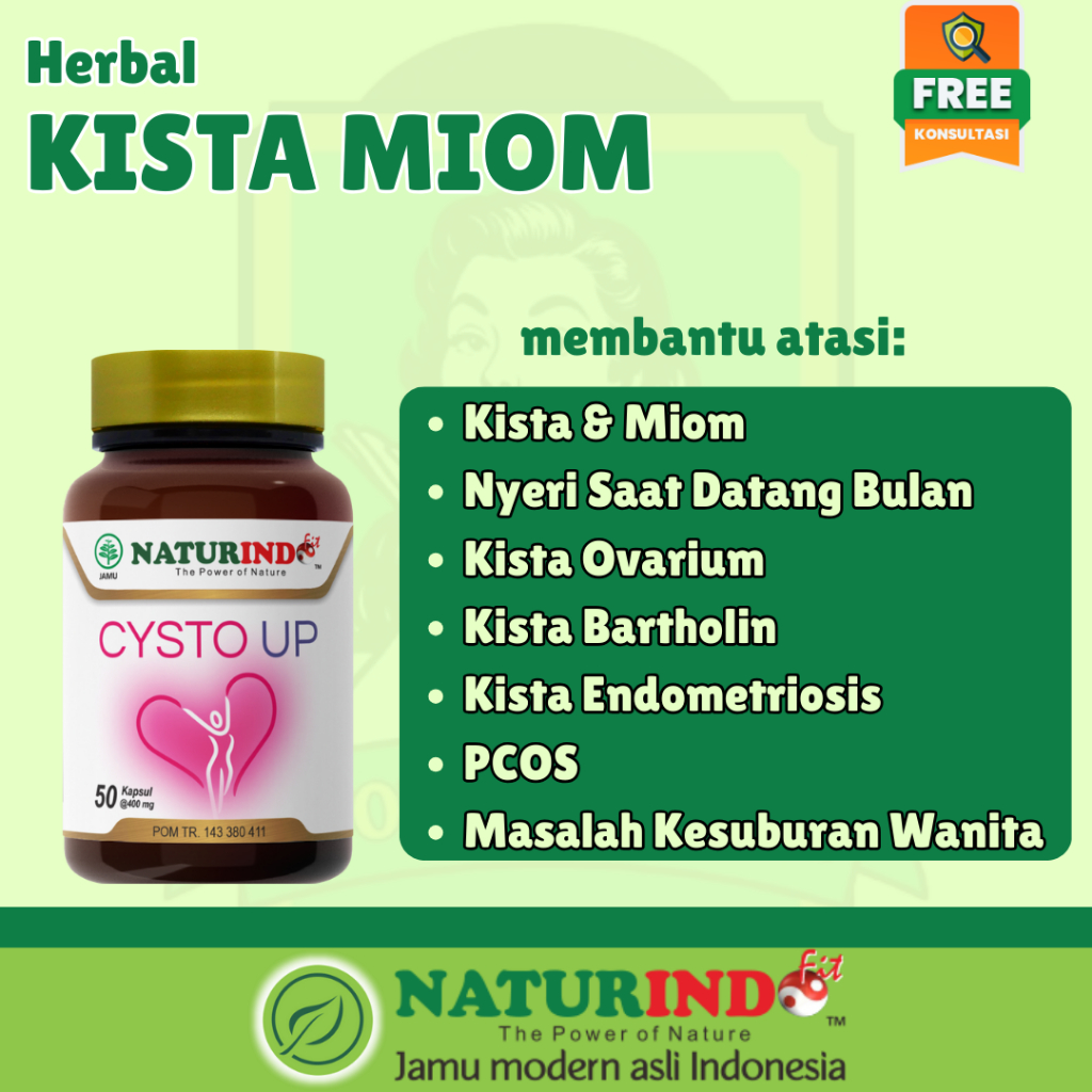 Jual Herbal Kista Miom Kista Ovarium PCOS Kista Bartholin Endometriosis ...