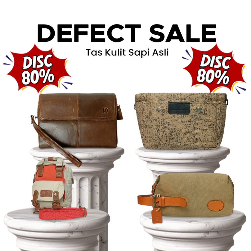 Jual TAS KULIT SAPI ASLI ( BARANG DEFECT!! )| 1) D SCAR BO (Bag ...