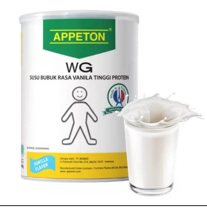 Jual APPETON WG Susu Penambah Berat Badan Original Bisa Cod HALAL BPOM ...