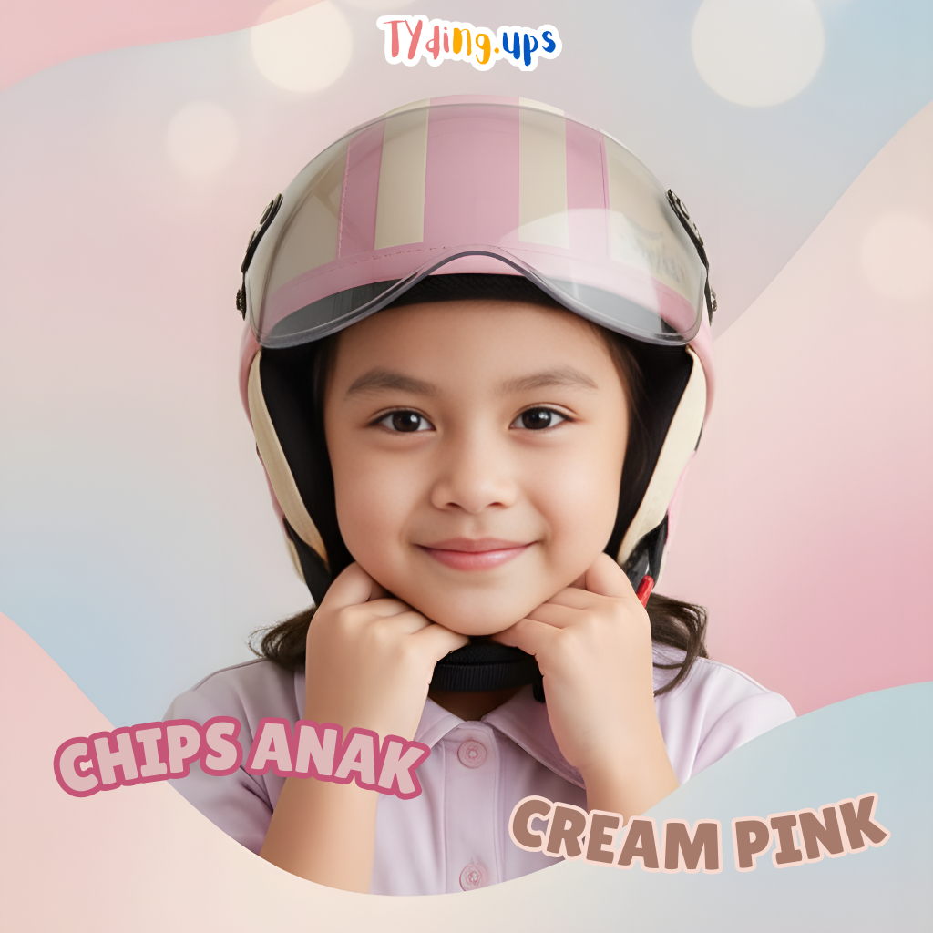 Jual HELM CHIPS ANAK SNI Ukuran Lingkar Kepala Max 47cm 1-5 TAHUN ...