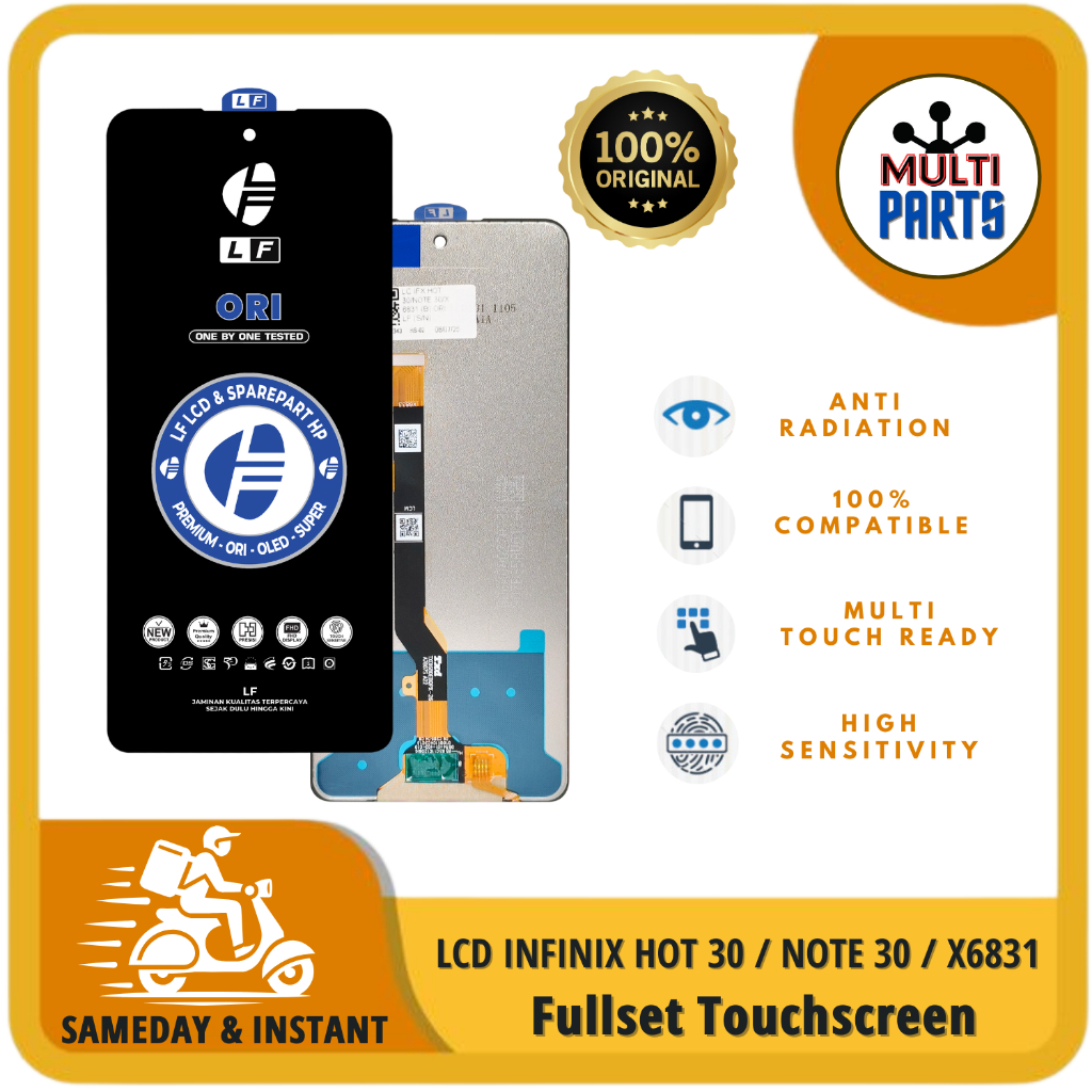 Jual LCD INFINIX HOT 30 /40/ NOTE 30 / 40 PRO / X6831 FULLSET TOUCHSCREEN | Shopee Indonesia