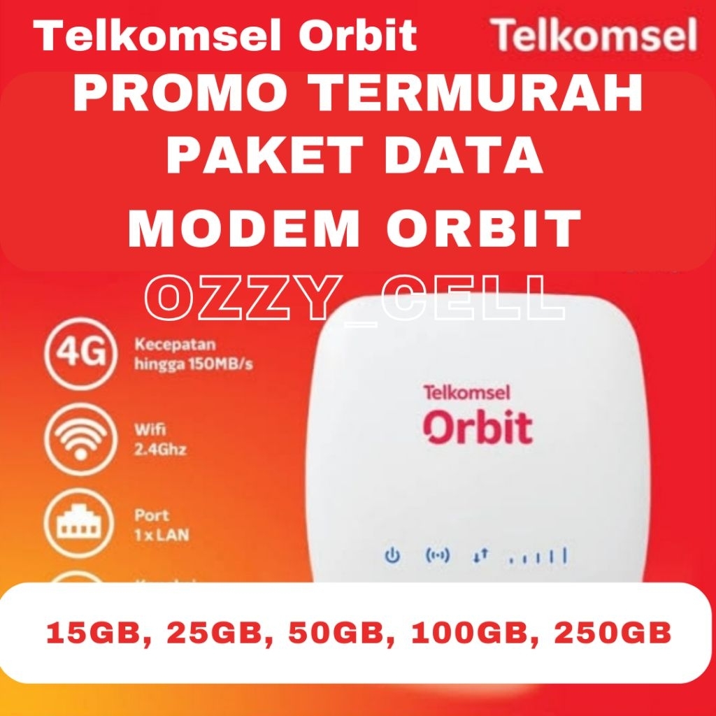 Jual Isi Ulang Kuota Internet Modem Orbit Telkomsel Mifi | Shopee Indonesia