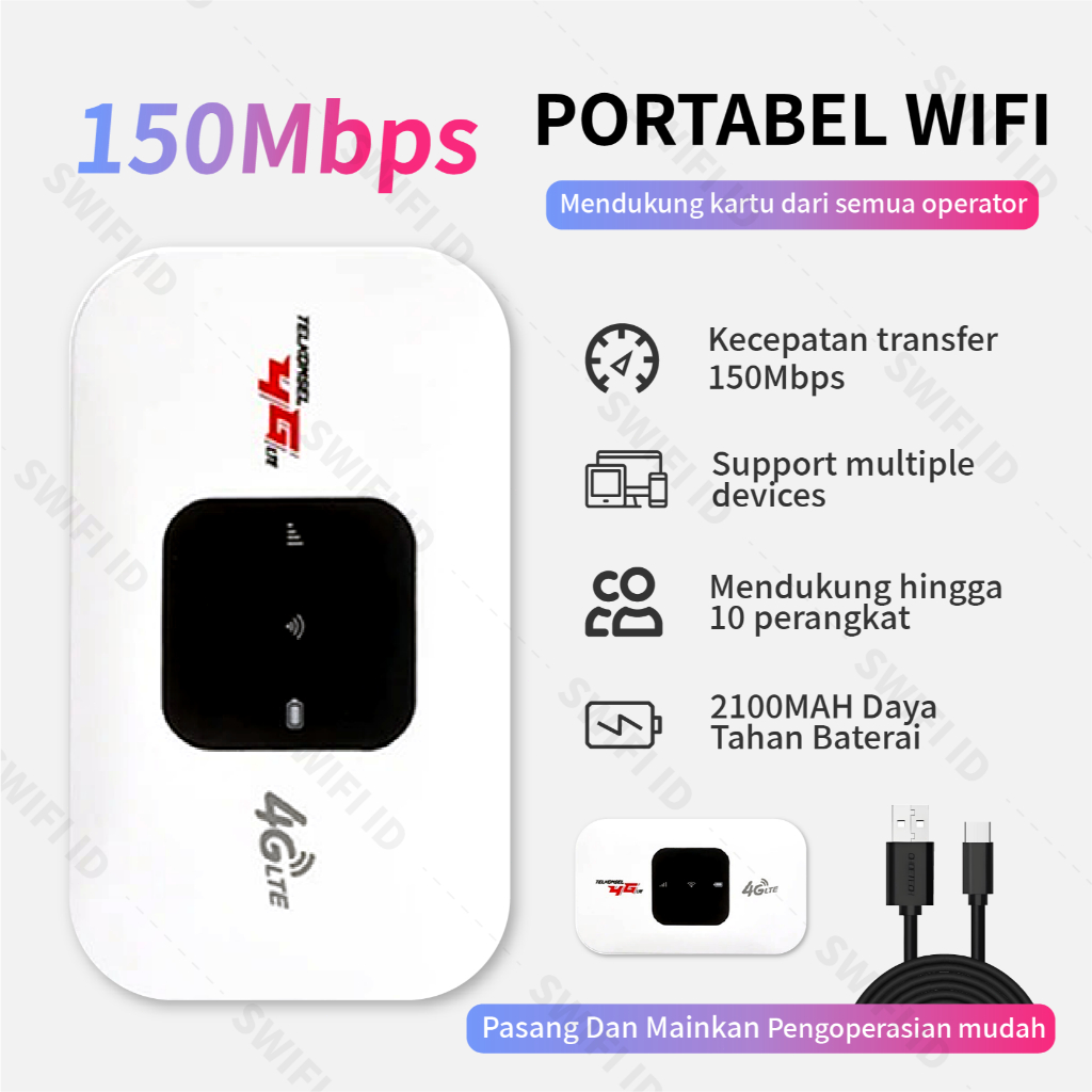Jual 4G Mini Wi-Fi portabel 150MBPS Internet 4G berkecepatan tinggi ...