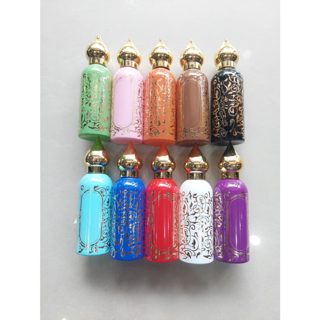 Jual Botol Kaca Arabian Gold Sultan Dome Premium 50ml | Shopee Indonesia