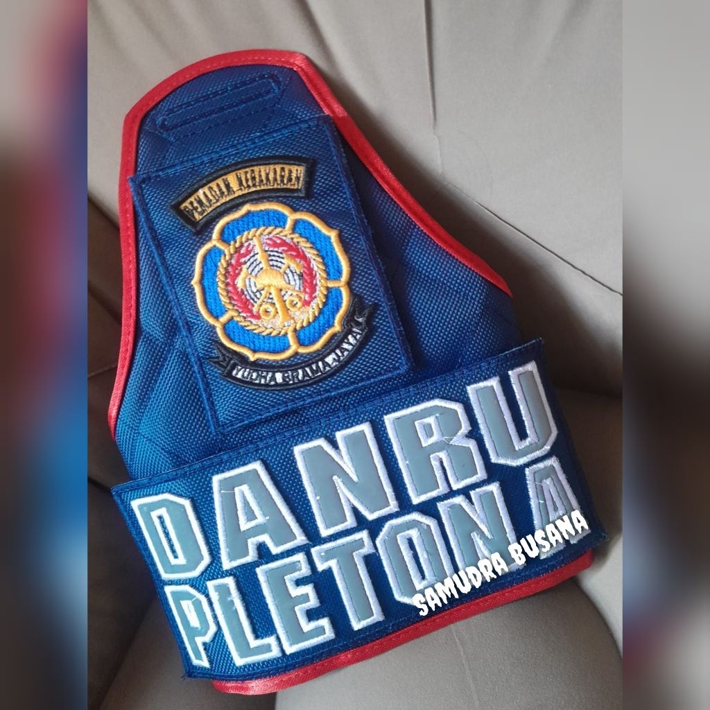 Jual ban lengan DAMKAR model ful perekat bisa custem logo burdil ...