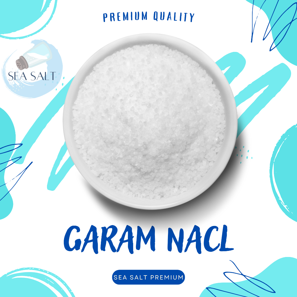 Jual Garam NACL | Garam Natrium Klorida 1000gr | Garam Asinan Pabrik ...
