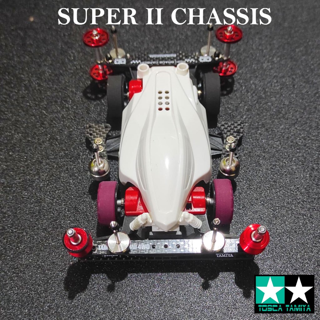 Jual Tamiya Side Damper Class Chasis Super 2 Carbon Original ( siap ...