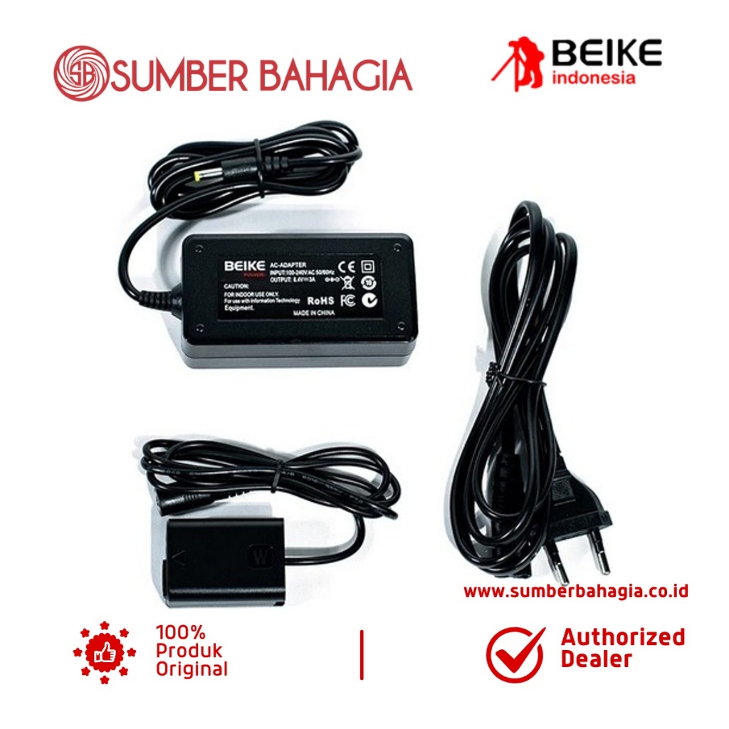Jual Beike Power NP-FW50 Dummy Battery Adapter Kit | Shopee Indonesia