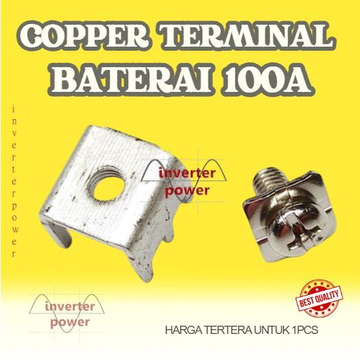 Jual copper terminal post solder pcb rating 100a nut terminal 6pin ...