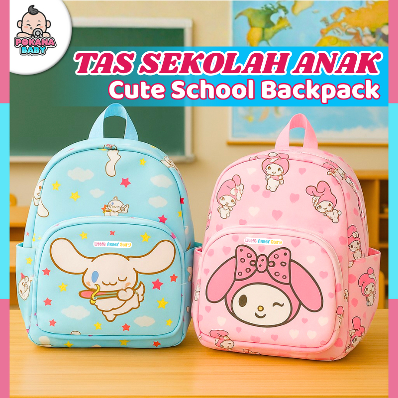 Jual Tas Sekolah Anak Paud TK SD Anti Air Tas Ransel Anak Viral Motif ...