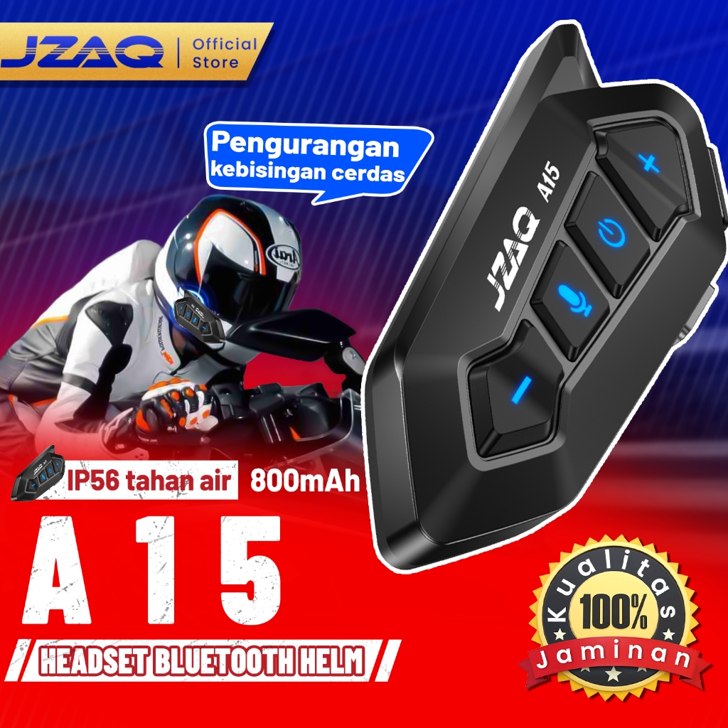 Jual Helm Headset Bluetooth Motor/Headset Bluetooth Helm Sepeda Motor ...