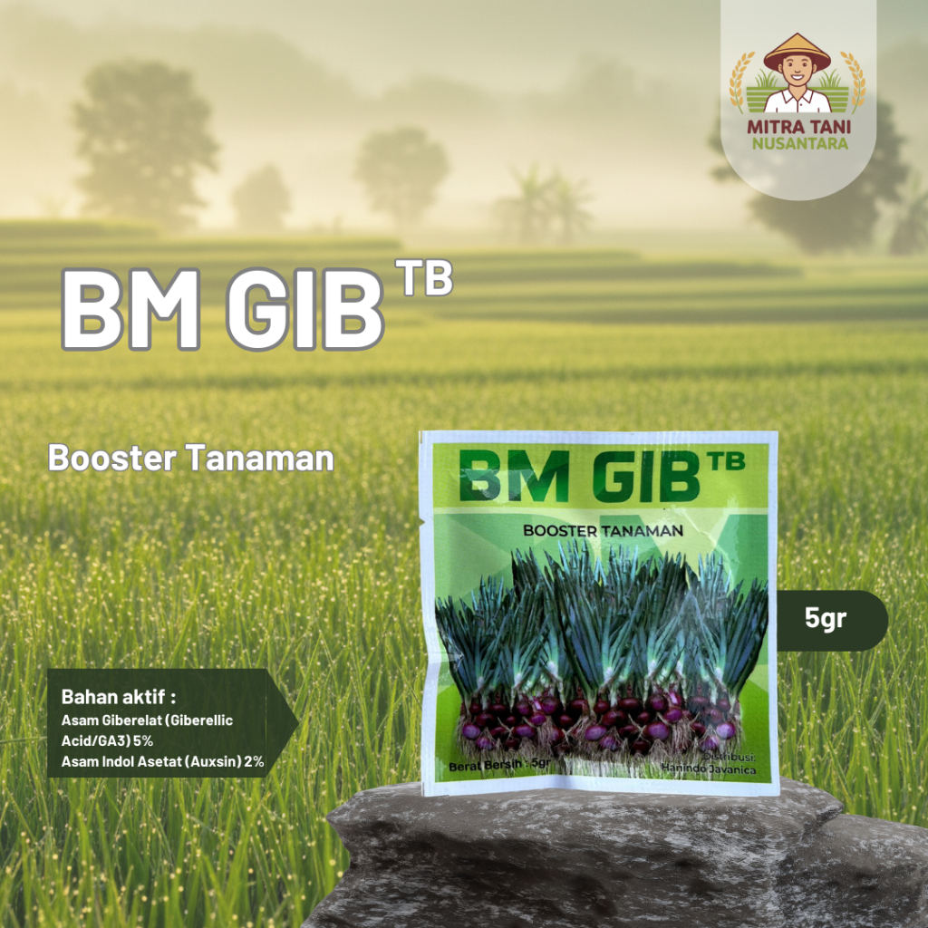 Jual ZPT Booster Tanaman BM GIB kemasan 5 gram - Giberellic acid dan ...