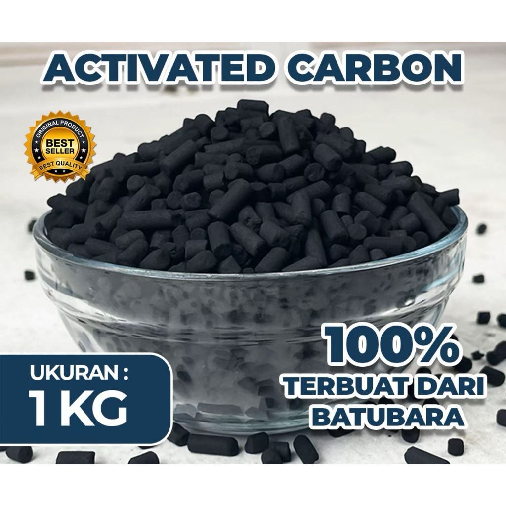 Jual Karbon Aktif Carbon Active Activated Carbone bentuk Stik Filter ...
