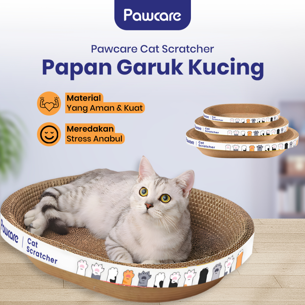 Jual PAWCARE Papan Garukan Kucing Besar - Cat Scratch Board Cakaran ...
