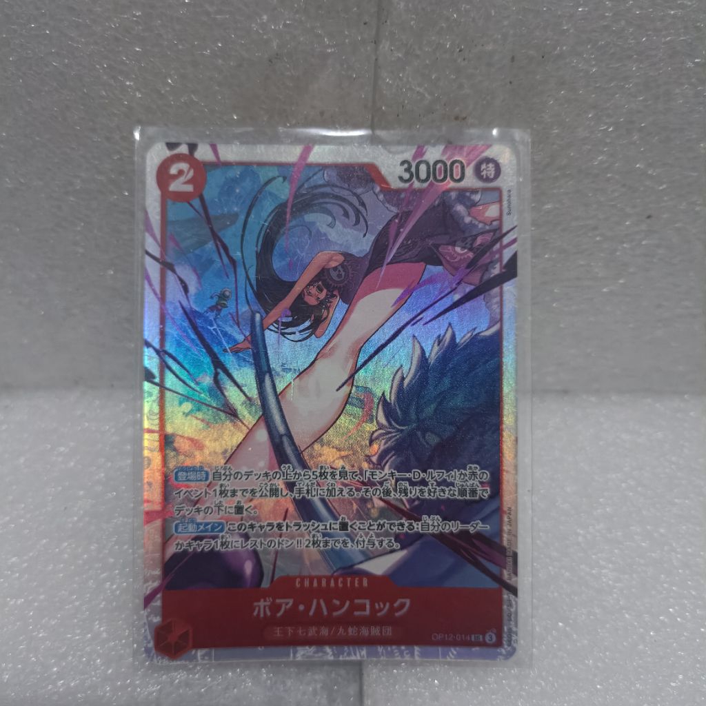 Jual One Piece TCG OP12 Japan OP12-014 SR Boa Hancock Kartu Single Card ...