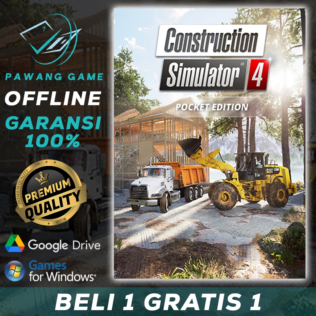 Jual Construction Simulator 4 Pocket Edition | PC GAME | LAPTOP GAME ...