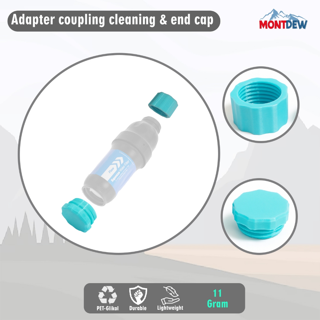 Jual Adapter Coupling Cleaning & End Cap Filter Sawyer squeeze ...