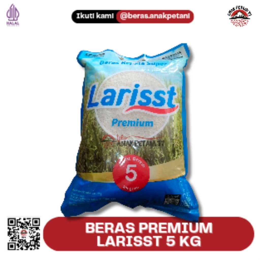 Jual BERAS PREMIUM LARISST 25 KG | Shopee Indonesia