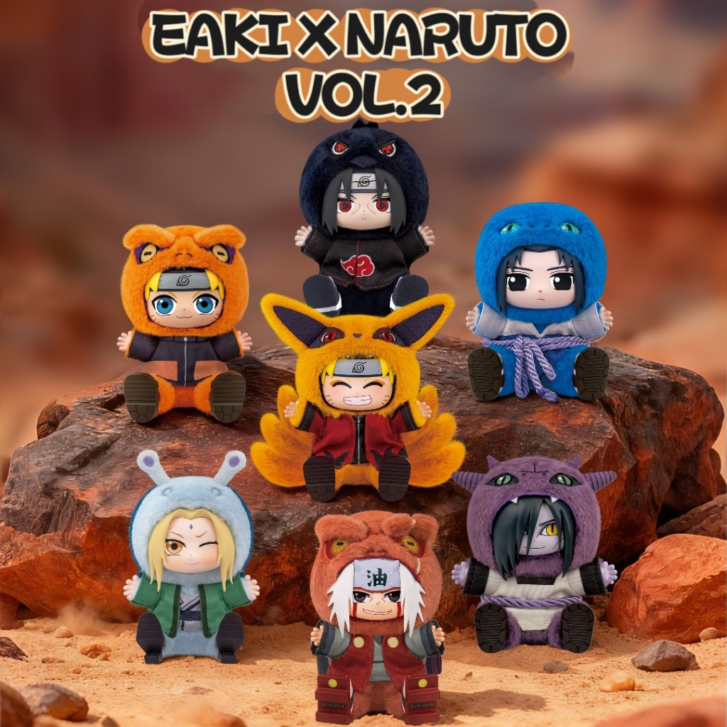 Jual [READY STOCK] Original EAKI Naruto Shippuden Beast Party Plush ...