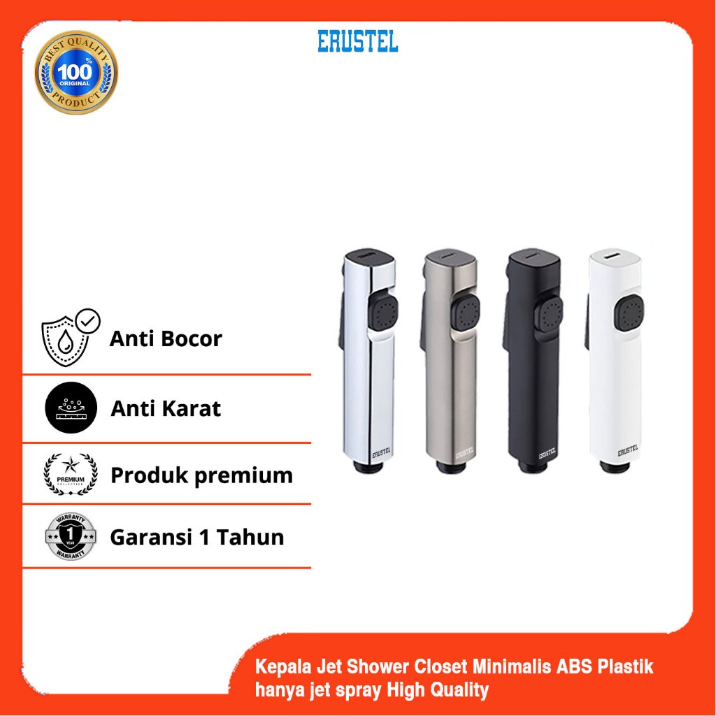 Jual Kepala Jet Shower Closet Minimalis ABS Plastik High Quality ...