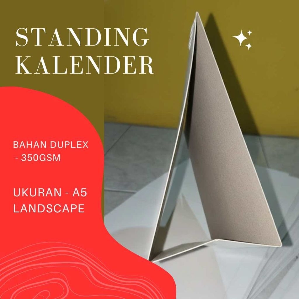 Jual standing kalender - Standing Kalender Desk Organizer - Kalender ...