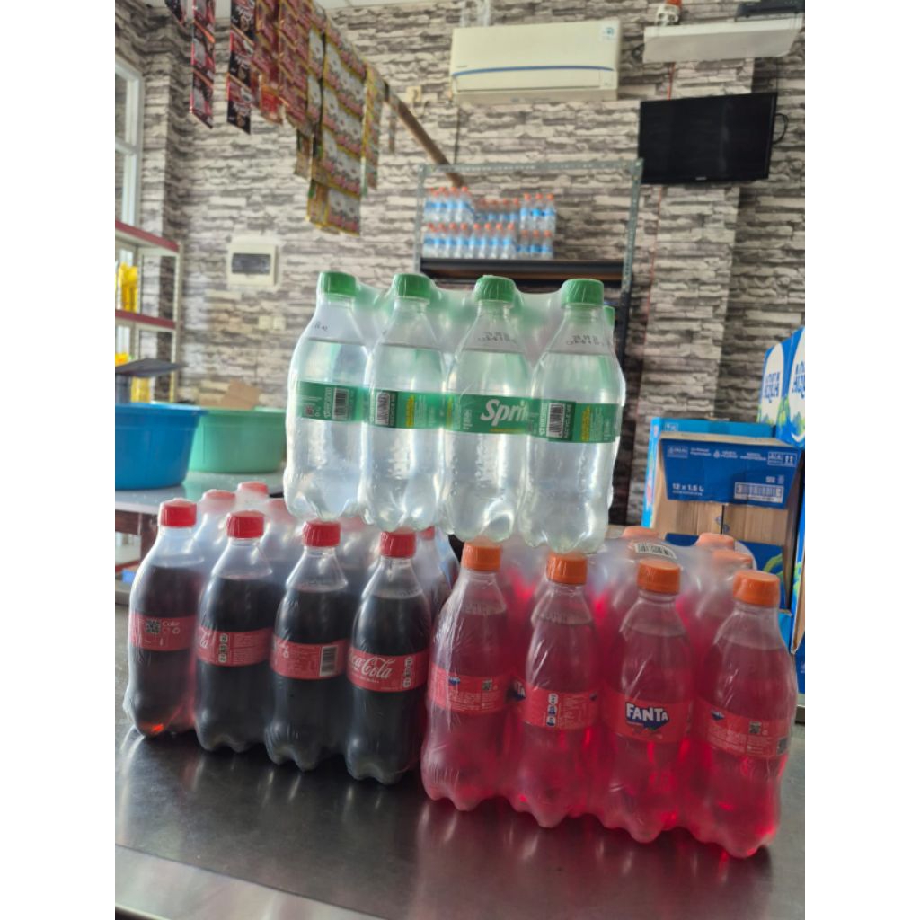 Jual Coca cola / Fanta / Sprite botol mini 250ml 1 dus isi 12 botol ...