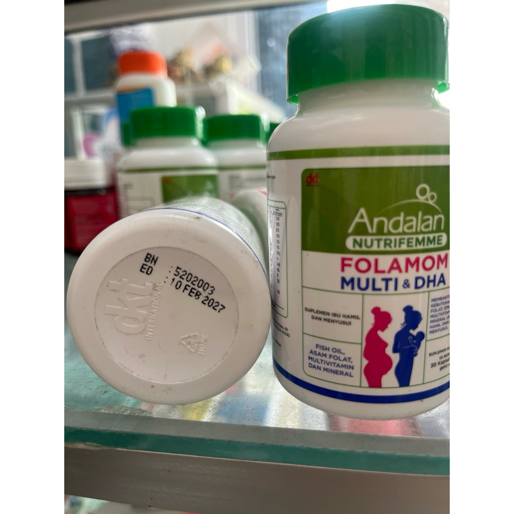 Jual Andalan Nutrifemme Folamom Multi&DHA | Shopee Indonesia