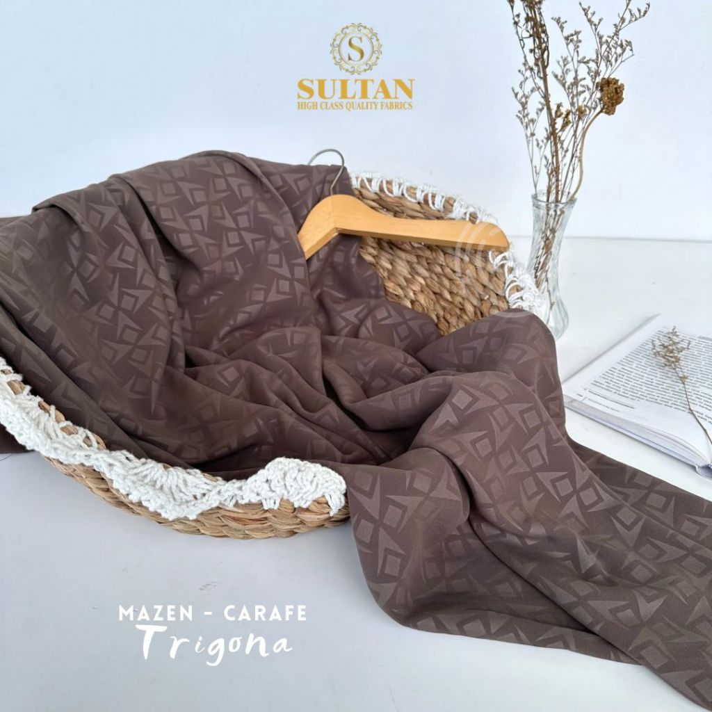 Jual Kain Abaya Sultan Mazen Anti Uv Emboss TRIGONA | Shopee Indonesia