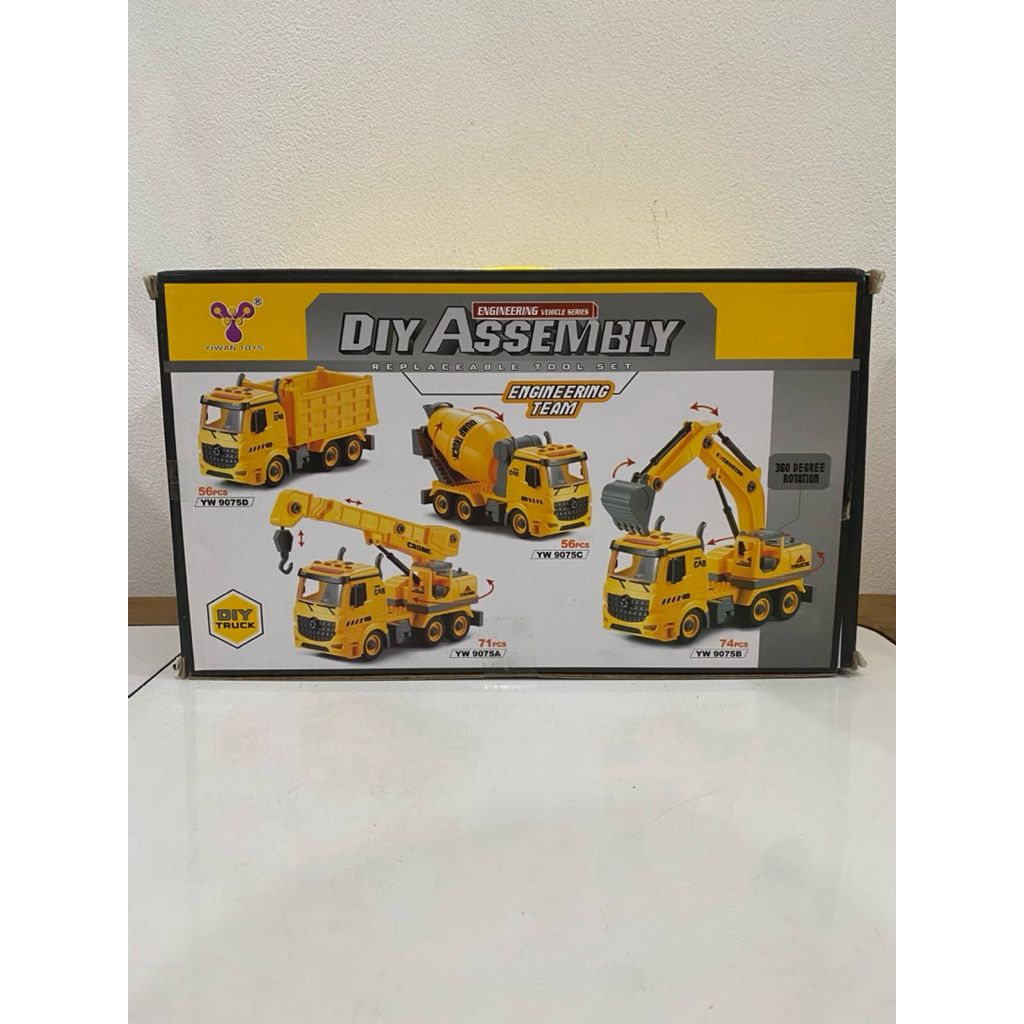 Jual Mainan Anak DIY Assembly Engineering Team NEW | Shopee Indonesia