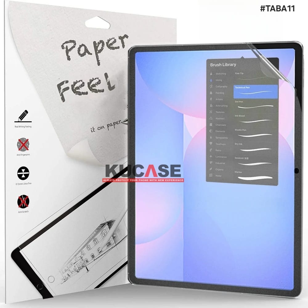 Jual Paper Like screen protector Painting Write Film Matte Samsung Tab ...